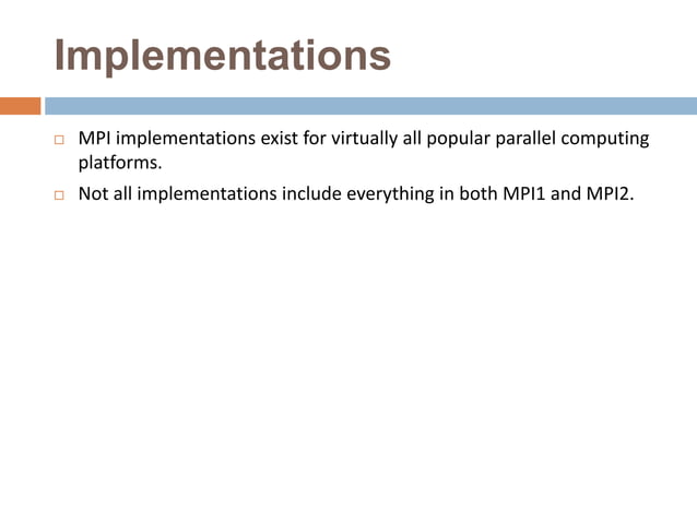 Parallel Programming Models Ppt Programming Languages Computing