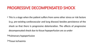 Share PATHOGENESIS OF SHOCK in medicine.pptx