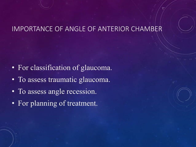 anatomy of anterior chamber of eye | PPTX
