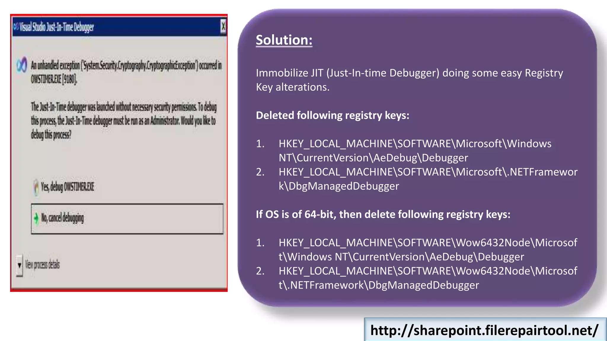 5 Mysterious SharePoint Errors and Their Resolution | PPT