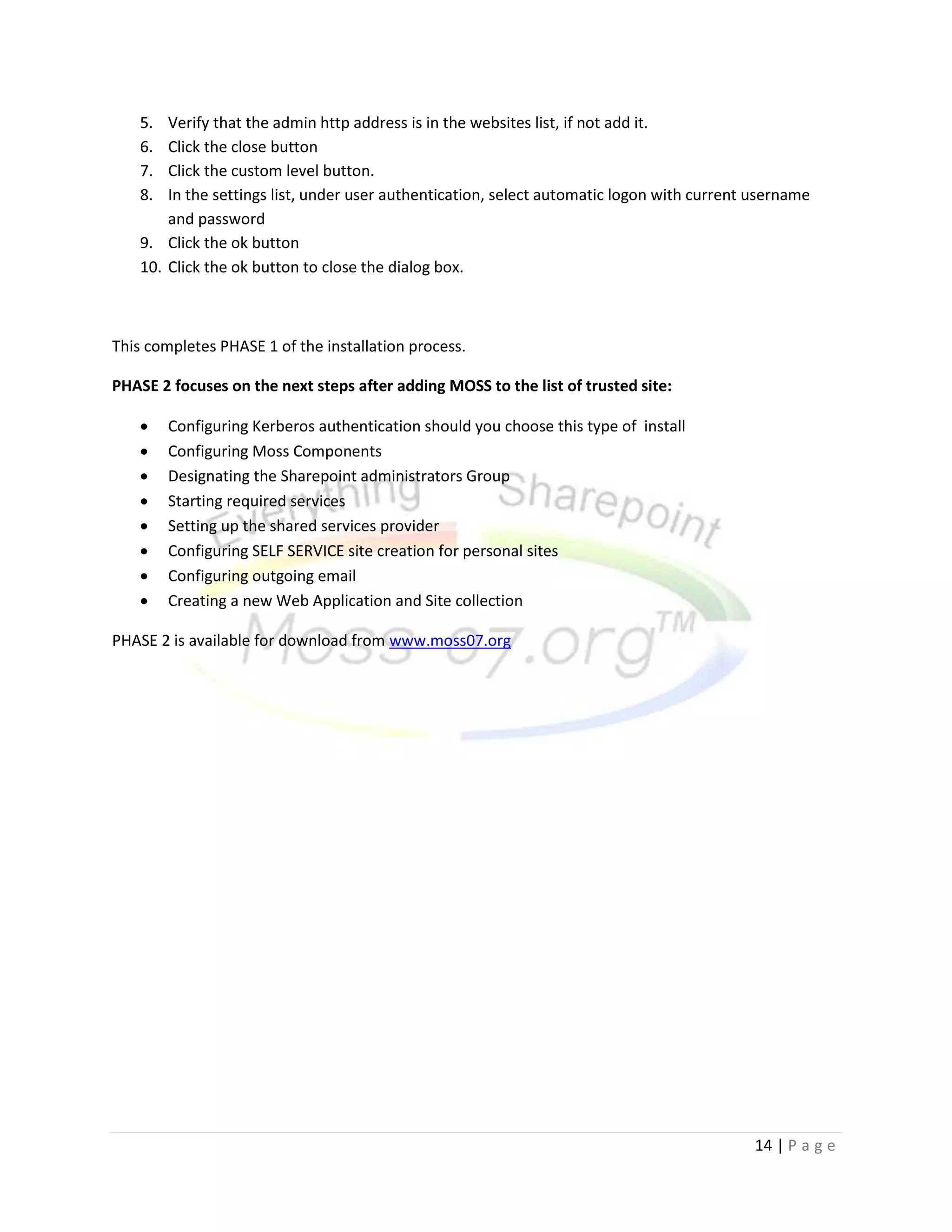 Sharepoint 2007 Install Best Practice Phase 1 | PDF Sharepoint 2007 Install Best Practice Phase 1 | PDF