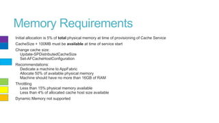 Share point 2013 distributed cache | PPT