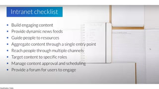 Modern SharePoint Experience - SharePoint Intranet | PPTX