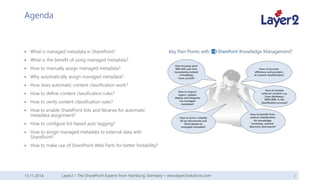 SharePoint: How to automatically assign managed metadata? | PDF