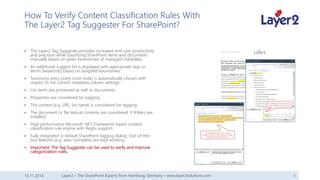 SharePoint: How to automatically assign managed metadata? | PDF