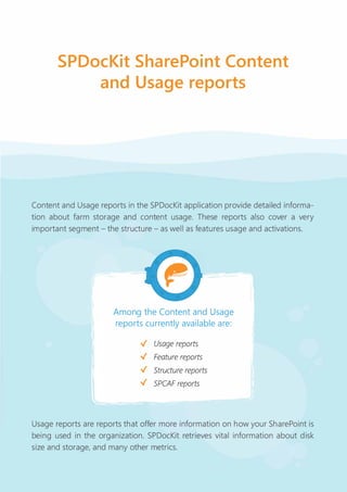 Sharepoint Content and Usage Reports - guide by SPDocKit | PDF ...