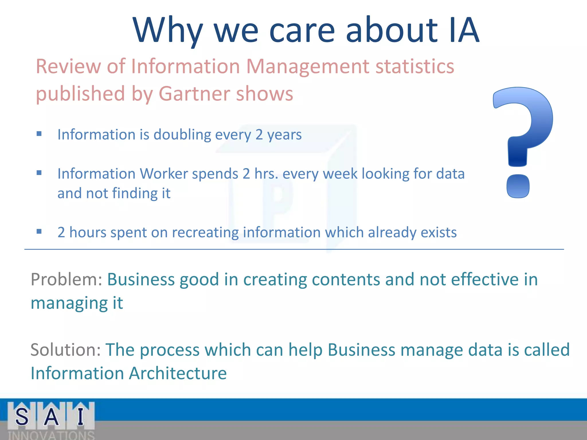 Sharepoint information-architecture | PPTX