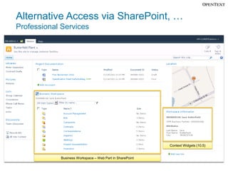 Integration of SharePoint and SAP Extended ECM | PPT