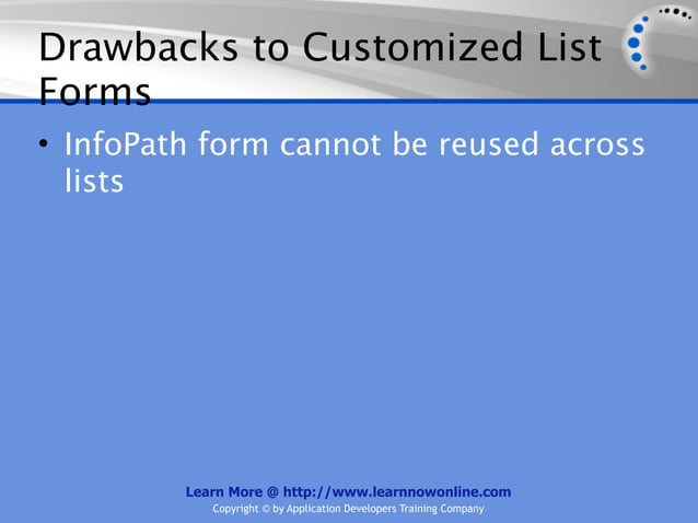 SharePoint: Introduction to InfoPath | PPT