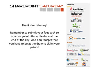 2011 - SharePoint + jQuery | PPT