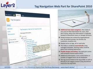 SharePoint 2010 Knowledge Management Suite: Auto Tagging & Tag Navigation | PPTX | Web ...
