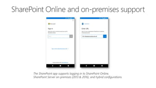 SharePoint mobile app end-to-end | PPT