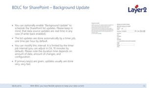 SharePoint: SAP Integration & Synchronization via NetWeaver & OData | PPT