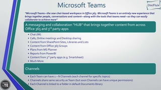 IA& Taxonomy Planning for SharePoint Online & Office 365 | PPTX