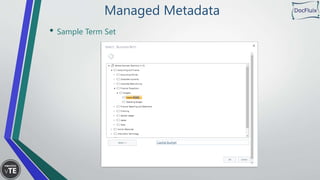 IA& Taxonomy Planning for SharePoint Online & Office 365 | PPTX