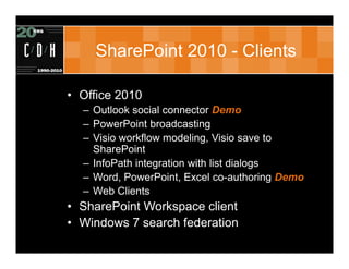 SharePoint 2010: A Case Study | PPT