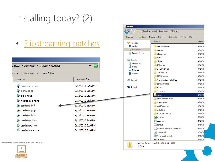SharePoint 2010 – Installation and maintenance – best practices