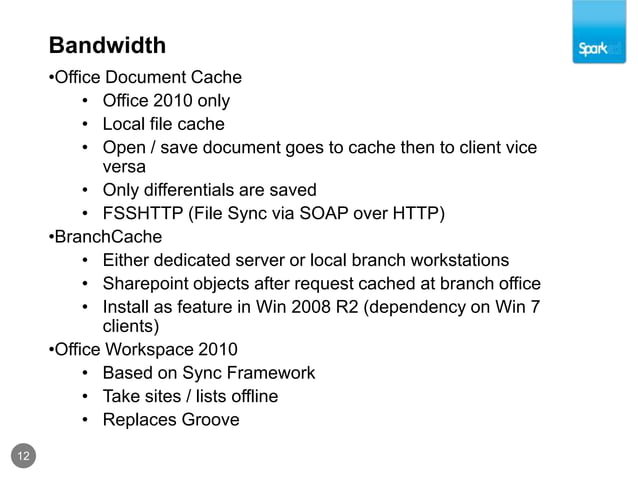 SharePoint 2010 architecture and infrastructure | PPTX