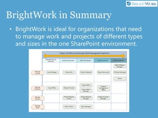 Using BrightWork for Project Management with SharePoint 2010 - from ...