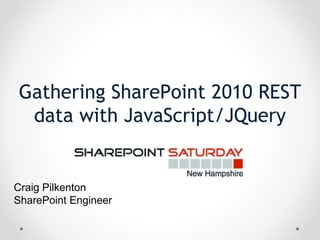 SharePoint 2010 REST with JavaScript and jQuery | PPT
