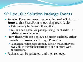 SharePoint 2010 Tools in Visual Studio 2010 | PPTX