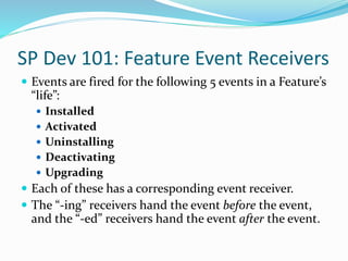 SharePoint 2010 Tools in Visual Studio 2010 | PPTX