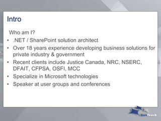 SharePoint 2013 APIs | PPTX