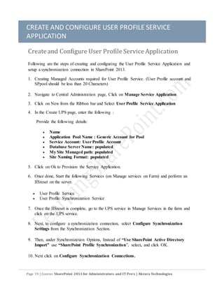 Share point 2013 deployment document | DOCX | Databases | Computer Software and Applications