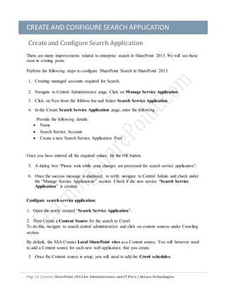Share point 2013 deployment document | DOCX | Databases | Computer Software and Applications