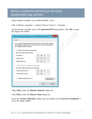 Share point 2013 deployment document | DOCX | Databases | Computer ...