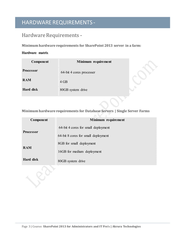 Share point 2013 deployment document | DOCX | Databases | Computer Software and Applications