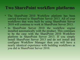 Share point 2013 features Workflow | PPT