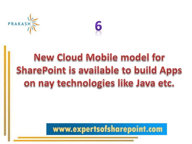 SharePoint 2013 Key Features | PPTX