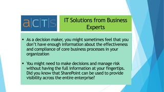 SharePoint 2013 overview | PPTX