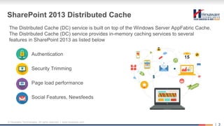 Share point 2013’s distributed cache service 6.0 (1) | PPT