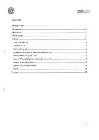 SharePoint 2013 Server Implementation Project | PDF