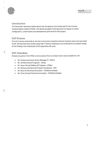 SharePoint 2013 Server Implementation Project | PDF