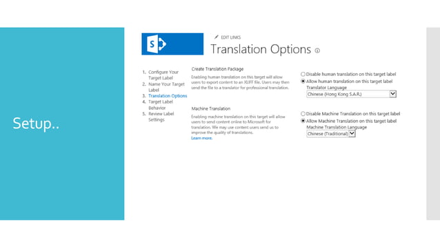 SharePoint 2013 variations feature | PPT