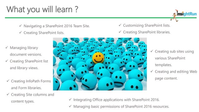 Share point 2016 end user training overview | PPTX