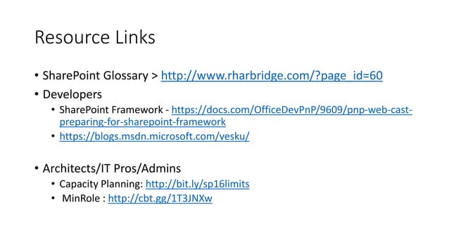 SharePoint 2016 Upgrade Planning | PPT