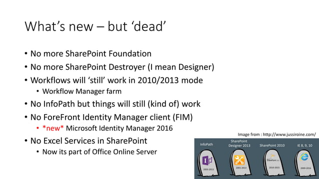 SharePoint 2016 Upgrade Planning | PPT