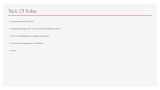 Sharepoint 2019 Training | PPTX
