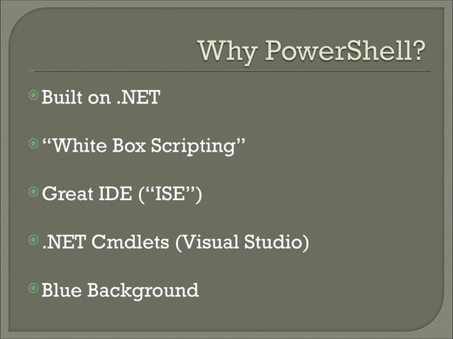 SharePoint Administration with PowerShell | PPT