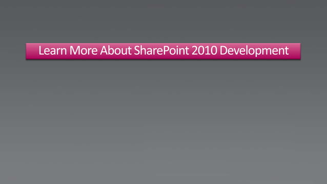 SharePoint Application Lifecycle Management (ALM) | PPTX