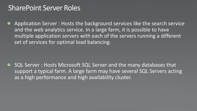 SharePoint Application Lifecycle Management (ALM) | PPTX