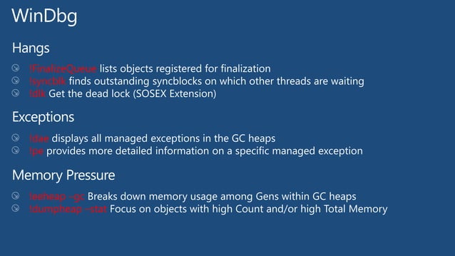 SharePoint and .NET Advanced Troubleshooting and Debugging | PPTX | Computer Software and ...