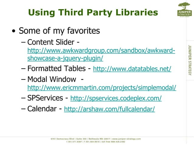 SPTechCon - Share point and jquery essentials | PPTX