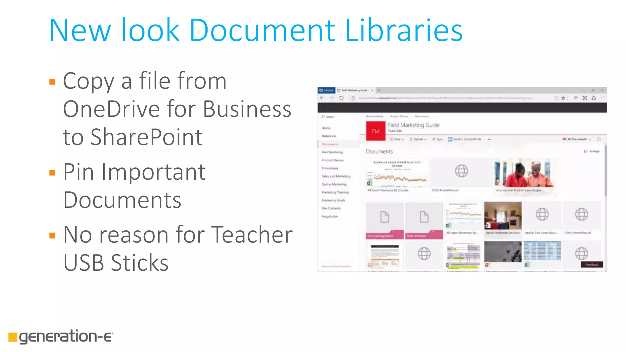 SharePoint and OneDrive for Business in Education | PPTX | Operating Systems | Computer Software ...