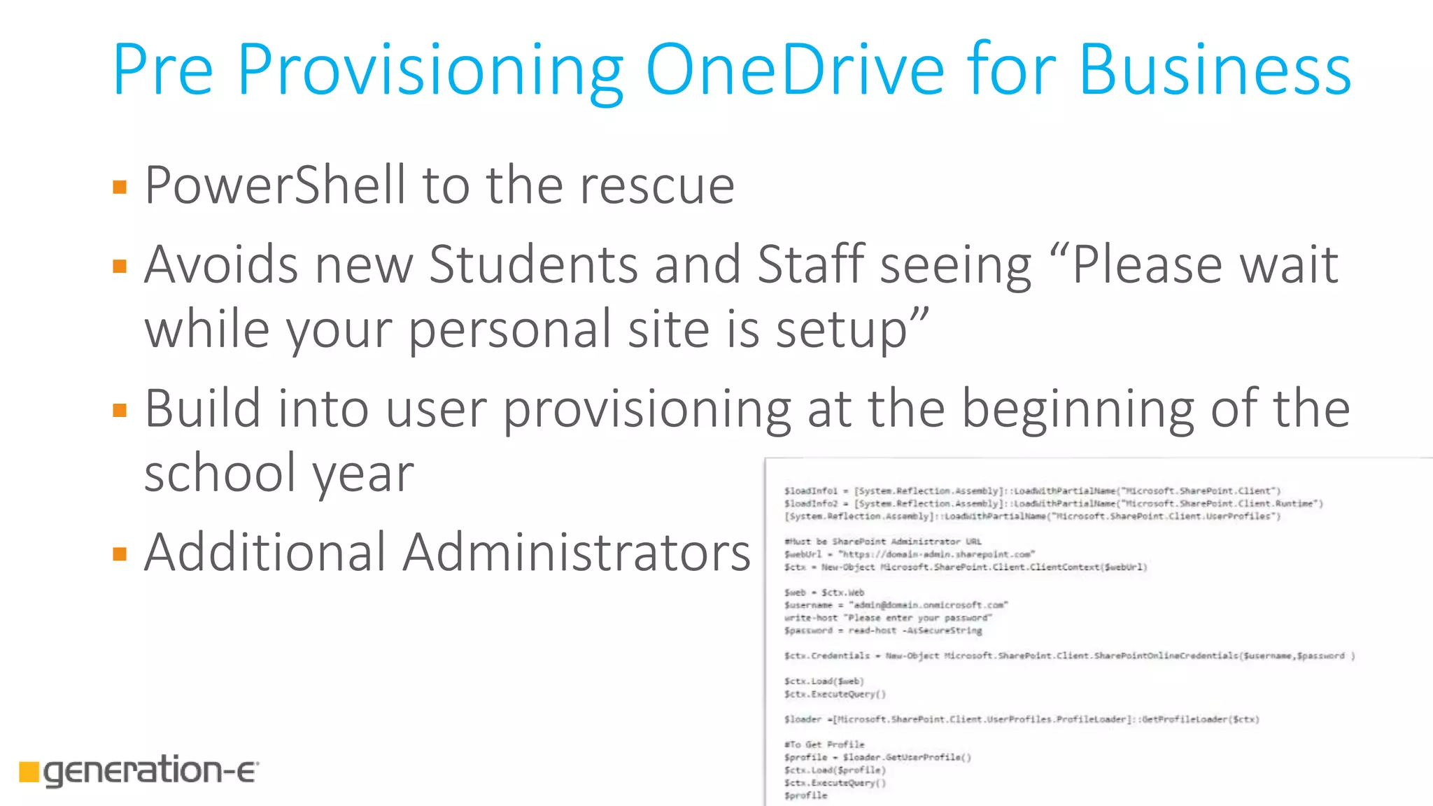 SharePoint and OneDrive for Business in Education | PPTX | Operating Systems | Computer Software ...