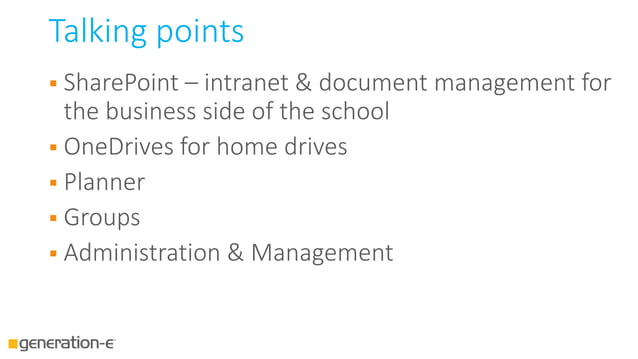 SharePoint and OneDrive for Business in Education | PPTX | Operating Systems | Computer Software ...